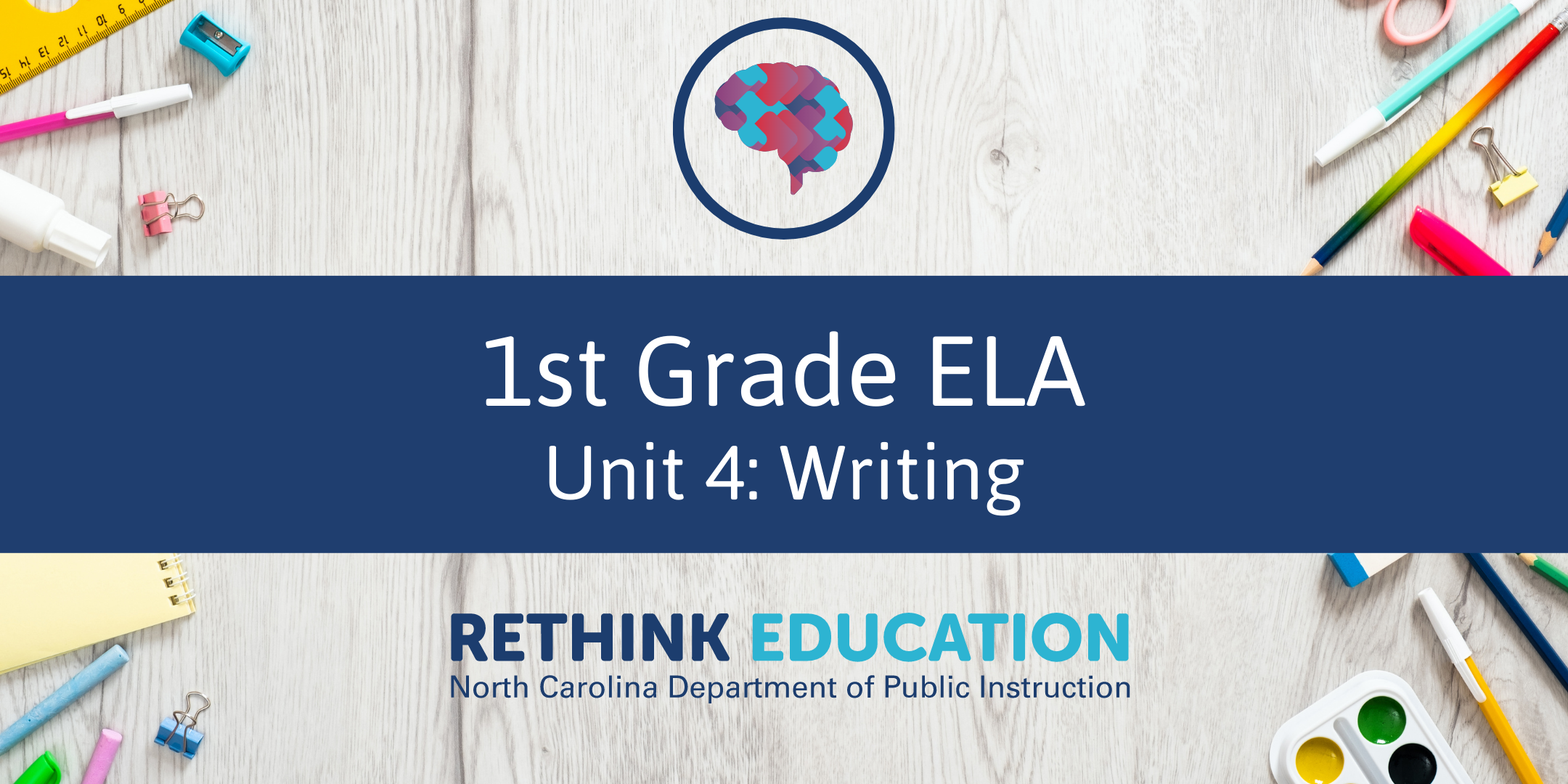 1st Grade ELA Unit 4 Writing GoOpenNC