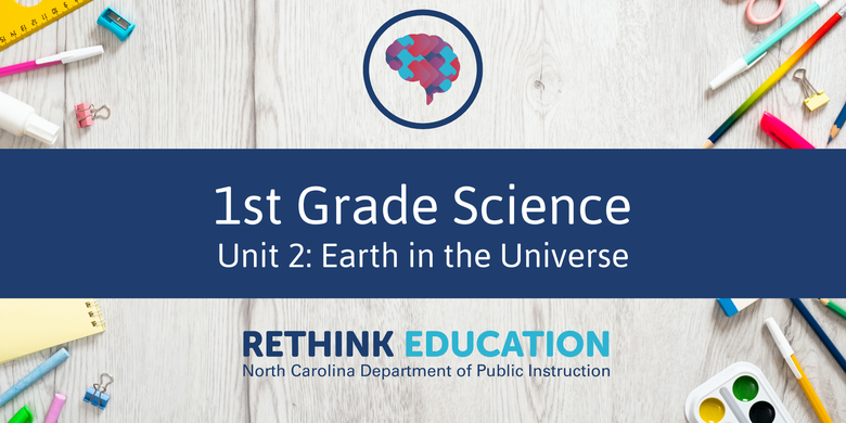1st Grade Science- Unit #2: Earth in the Universe#GoOpenNC