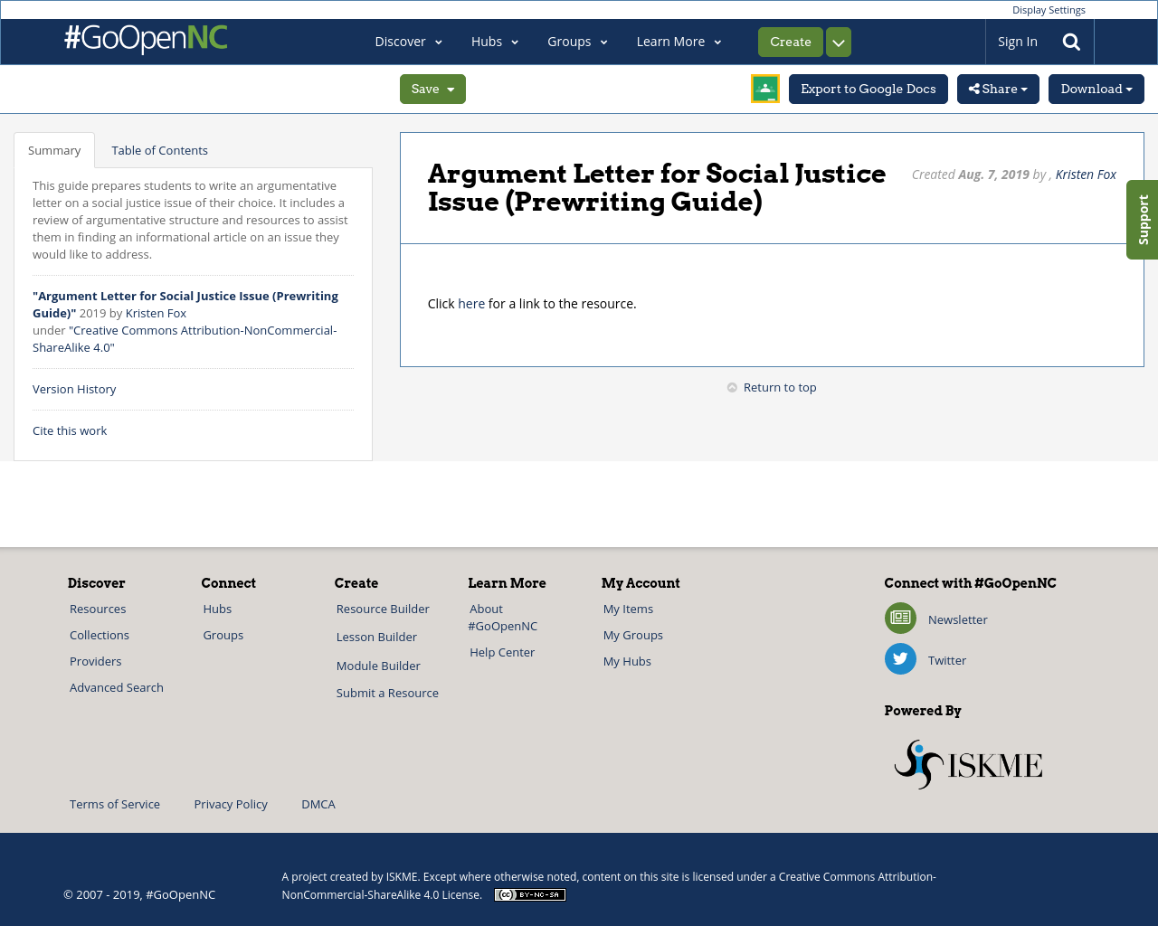 Argument Letter for Social Justice Issue (Prewriting Guide) | Recent ...