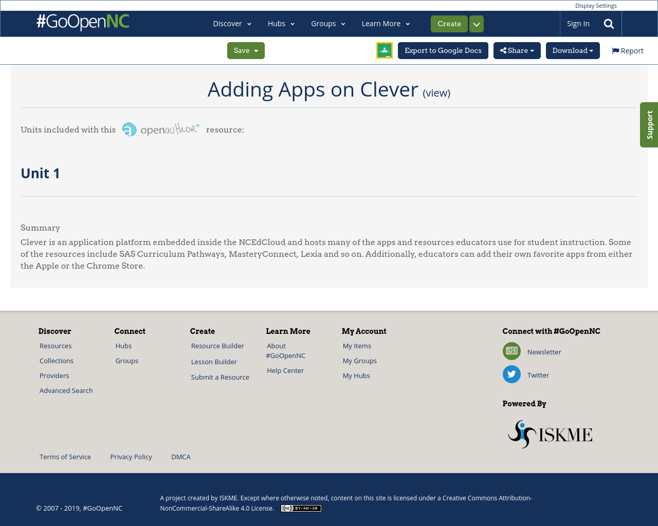 Adding Apps on Clever | Recent Activity | #GoOpenNC