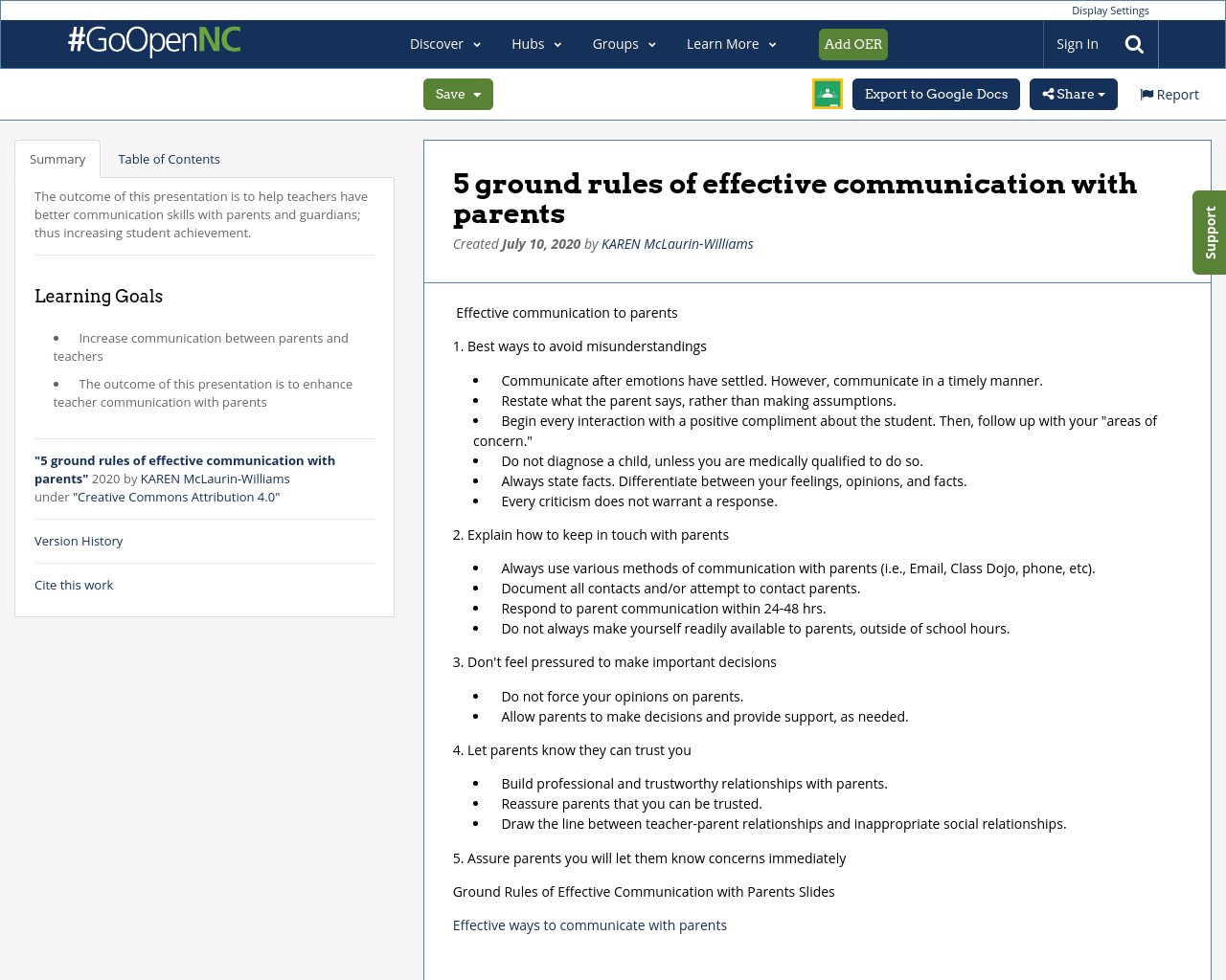 5 ground rules of effective communication with parents | Recent ...